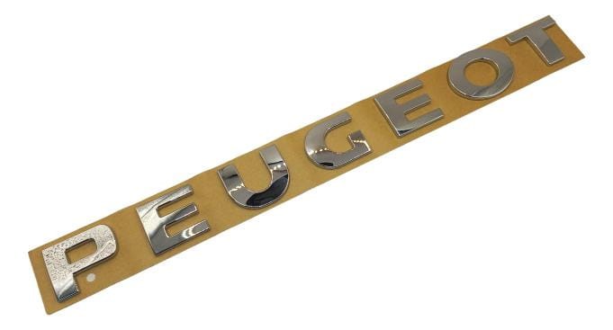 8665X4 Emblemat Monogram Napis Peugeot Oryginał OE PSA Boxer 2 Boxer 3 ...