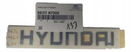 86311N7000 Emblemat Napis Tył OE Hyundai Tucson 20 Oryginalna Część ...